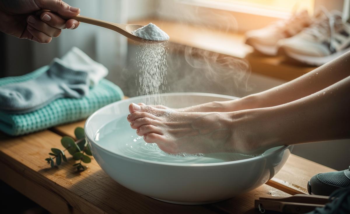 The Baking Soda Bath That Eliminates Foot Odor Instantly: A Refreshing ...