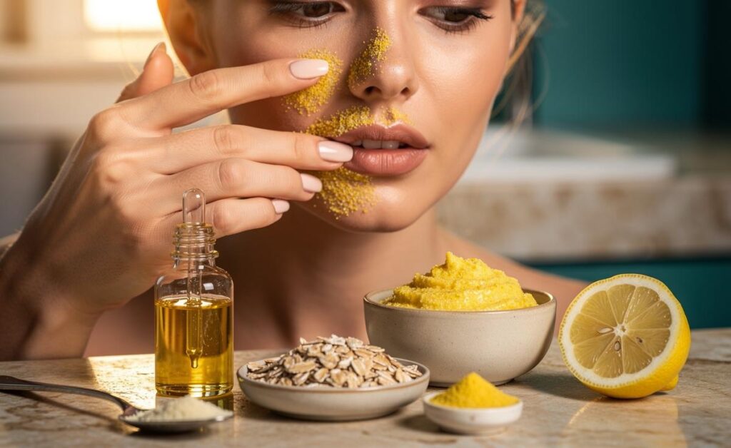 The Lemon Peel Scrub That Banishes Blackheads: How This Citrus Secret ...